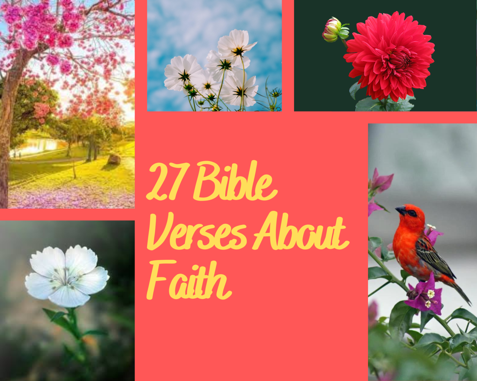 27 Life Changing Bible Verses About Faith - Sallyfavourites